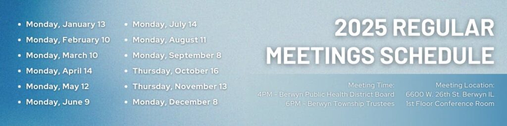 Public Meetings - Berwyn Township