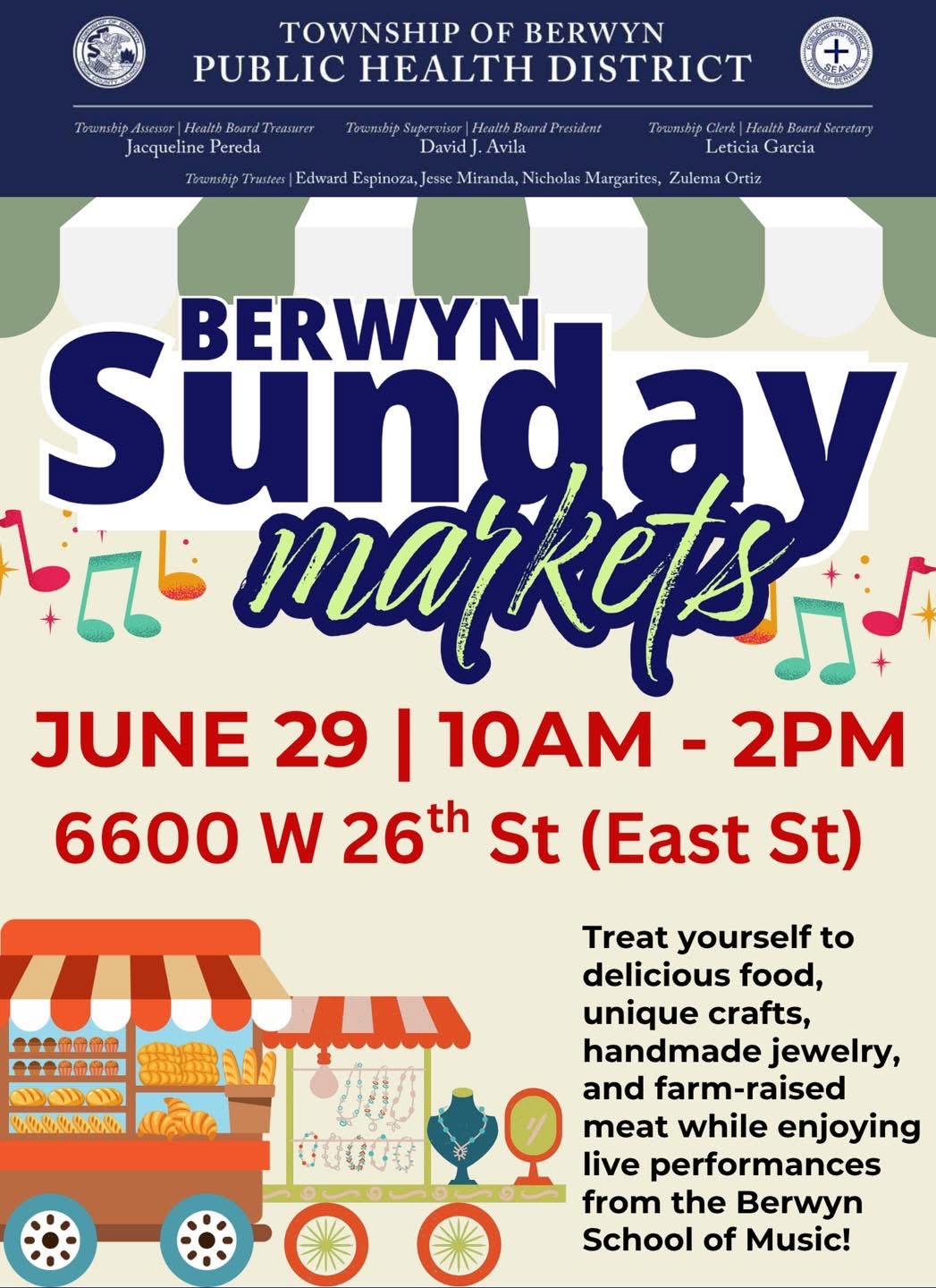 Berwyn Sunday Market - Berwyn Township